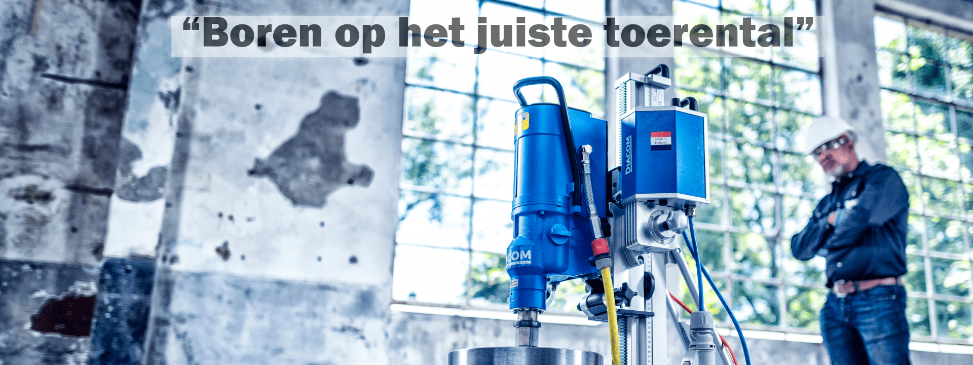 “Het ideale toerental tijdens Boren en Zagen!” | Diacom